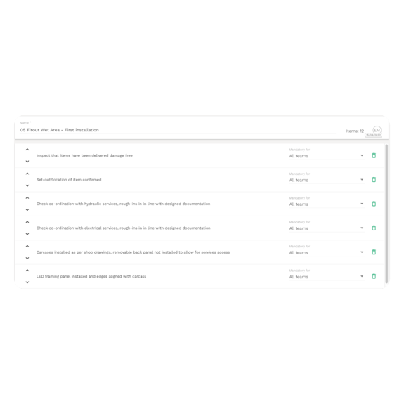 QA Checklists - Digitalise Construction Quality Workflows | Sablono
